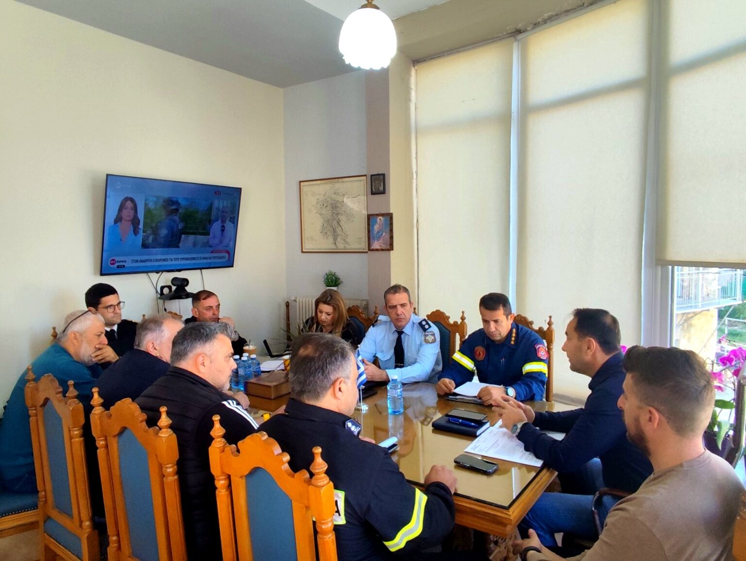 Θωράκιση απέναντι στις πυρκαγιές – Συνεδρίαση του ΤΕΣΟΠΠ στον Δήμο ...